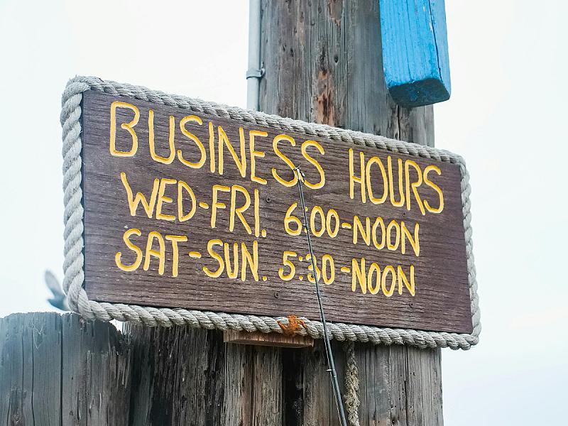 In & outside business hour notifications